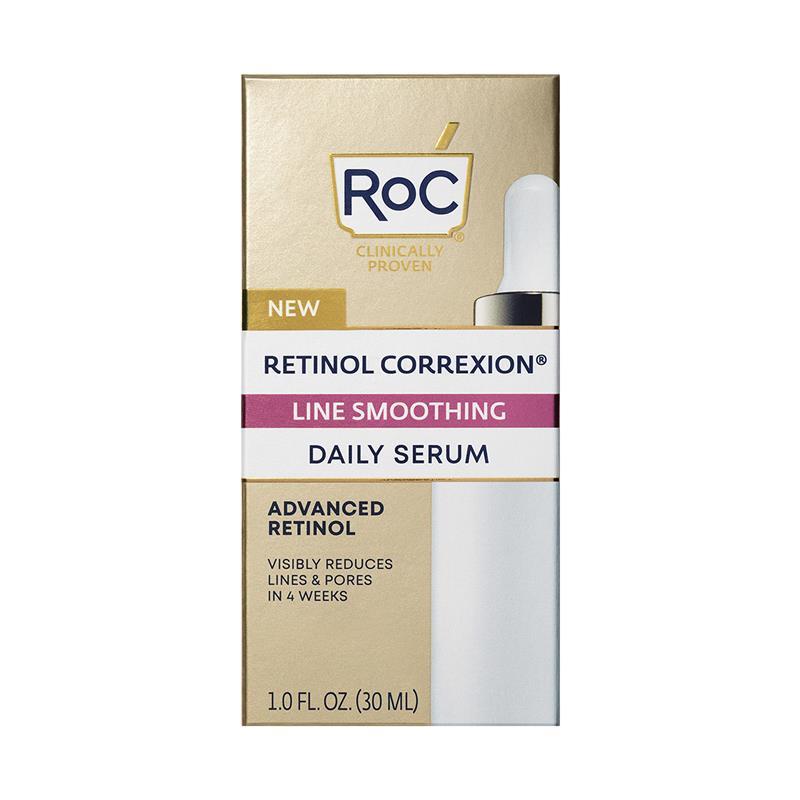 RoC Retinol Correxion Line Smoothing Daily Serum 30ml – Pill Plus Australia