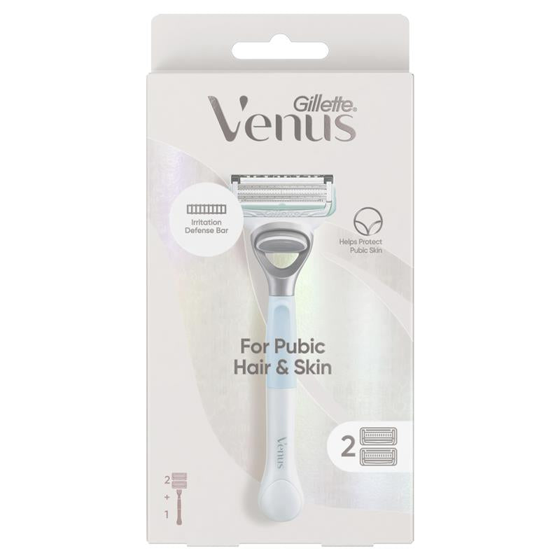 Gillette Venus For Pubic Hair & Skin 2 Blade Refills – Pill Plus Australia