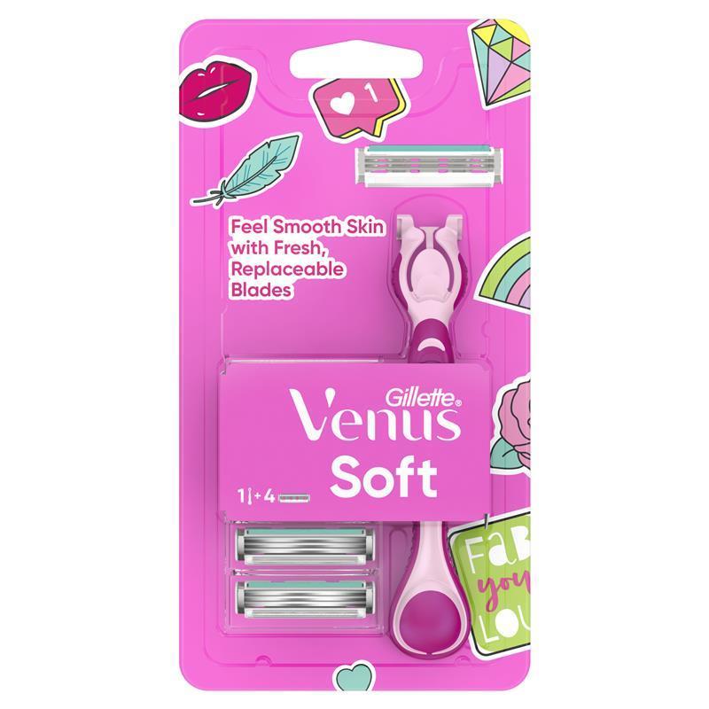 Gillette Simply Venus Hybrid Razor 4Up – Pill Plus Australia