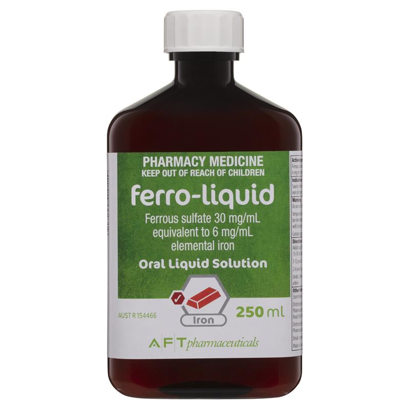 Ferro-Liquid 30mg/ml 250ml – Pill Plus Australia