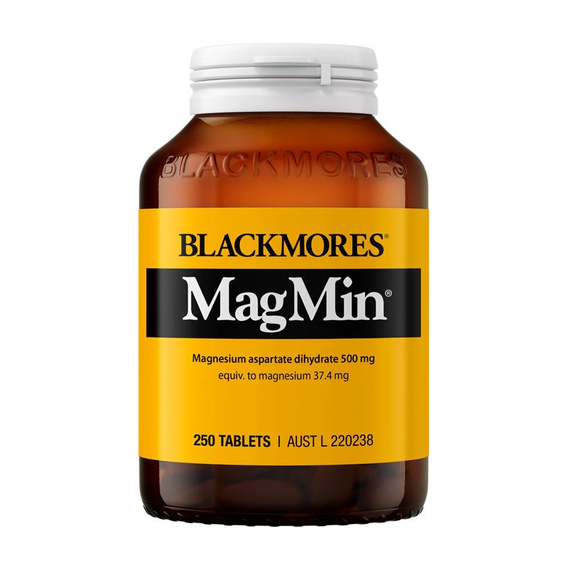 Blackmores MagMin Magnesium Muscle Health 250 Tablets – Pill Plus Australia