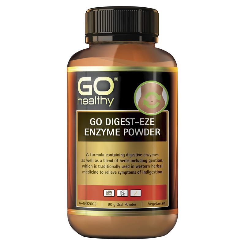 Go Healthy Digest EZE Enzyme 90g Powder – Pill Plus Australia