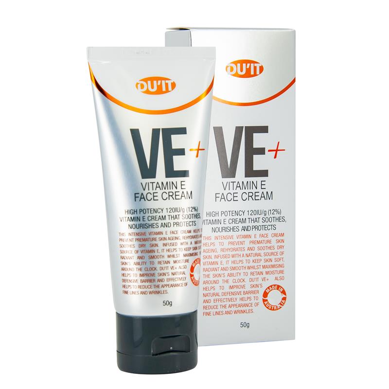 DUIT VE+ Vitamin E Face Cream 50g – Pill Plus Australia
