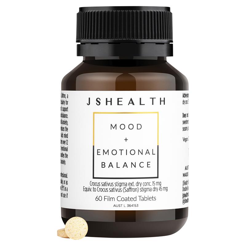 JSHEALTH Mood + Emotional Balance 60 Tablets – Pill Plus Australia