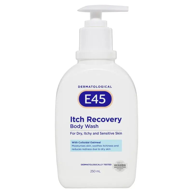 E45 Itch Recovery Moisturising Wash 250ml – Pill Plus Australia