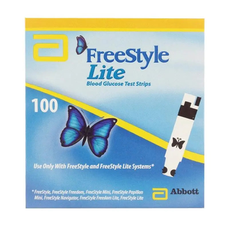 Abbott Freestyle Lite 100 Blood Glucose Strips – Pill Plus Australia